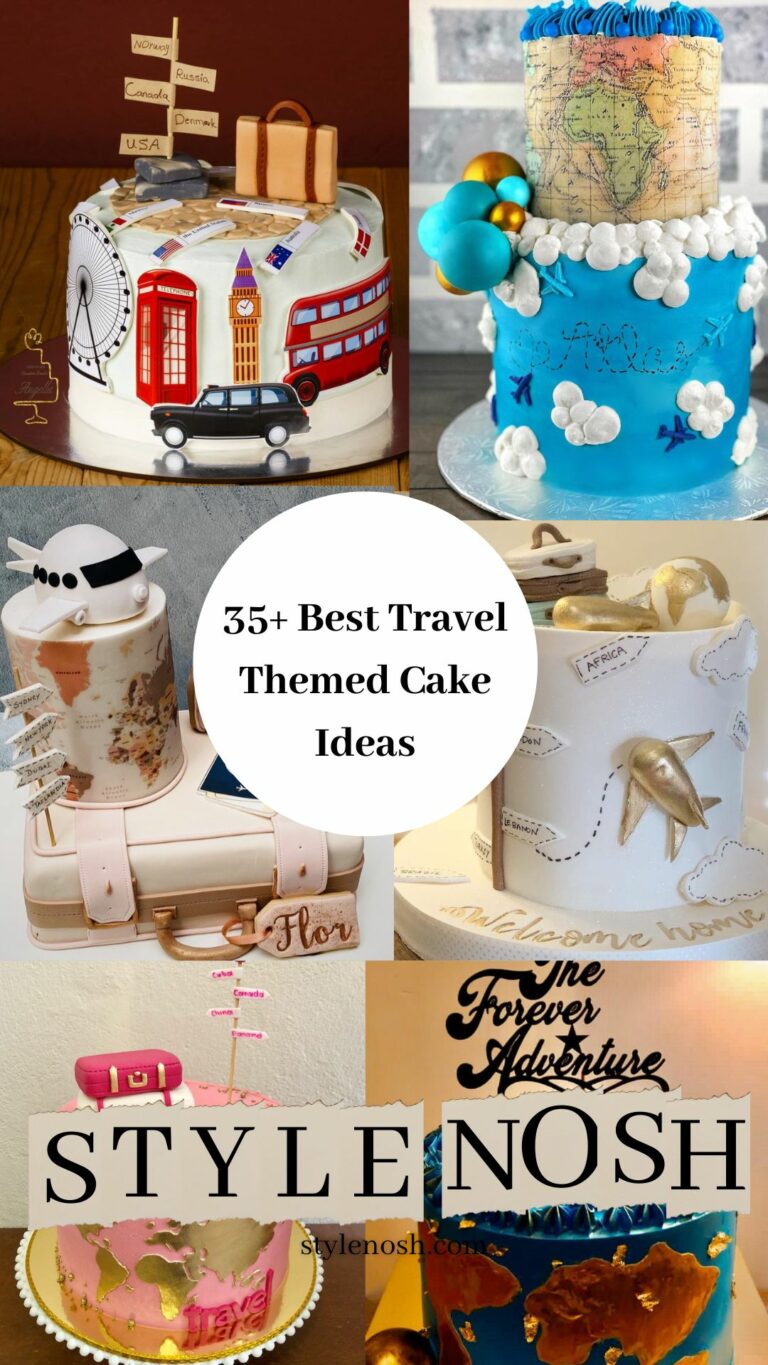 35+ Best Travel Themed Birthday Cakes Ideas For Travelers - Style Nosh